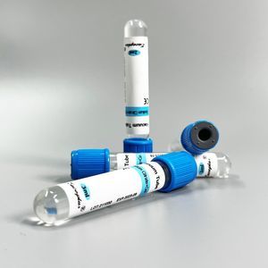 Disposable Blue Top Tube Test Diagnostics Vacuum Blood Collection ...
